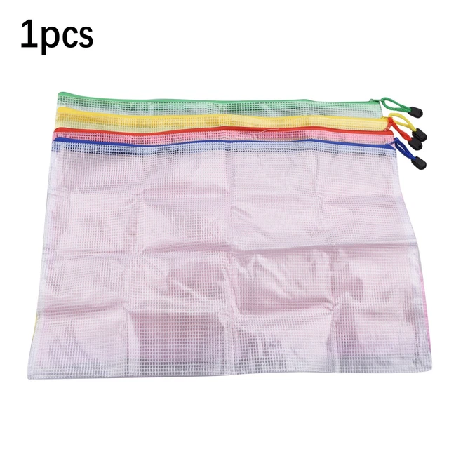 A3 PLASTIC ZIPPY Bags Zip File Storage Document Folder Protective ...