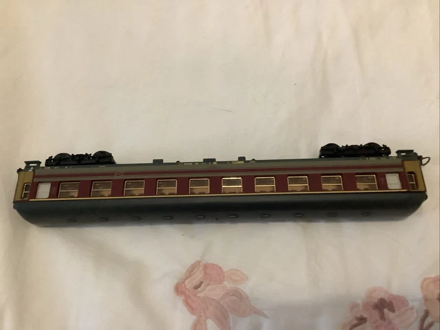 LIMA OO GAUGE FS (Italian Rail) 1st Class Maroon and Grey Coach ...