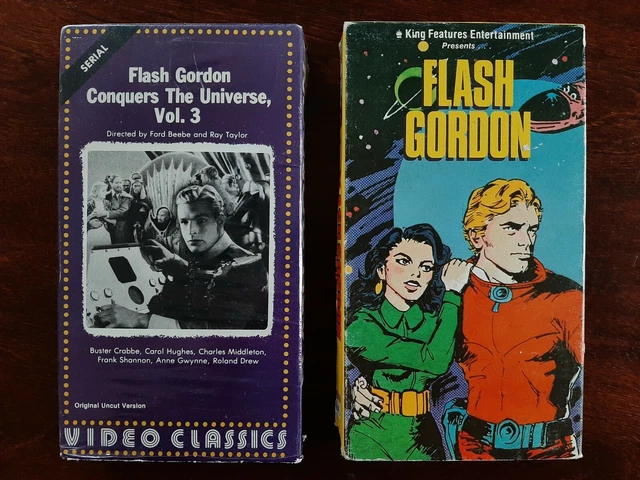 VHS FLASH GORDON Lot $10.89 - PicClick CA