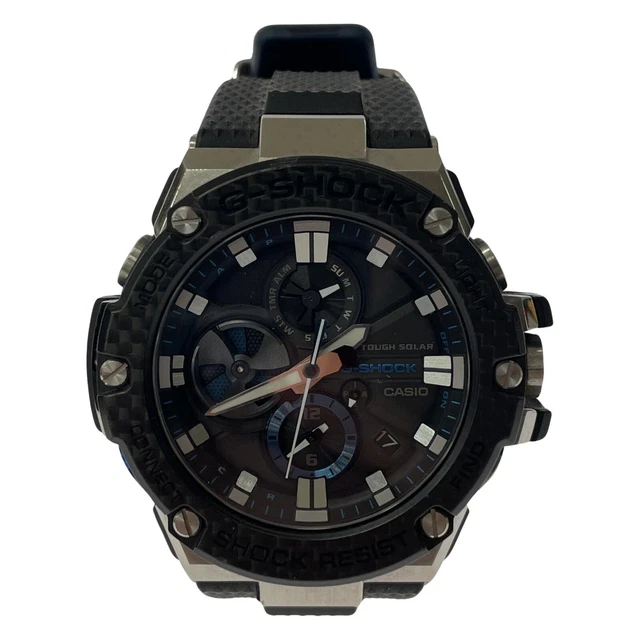 OROLOGIO DA UOMO Casio G-Shock GST-B100 Carbon Bezel Tough Solar Quartz usato EUR 343,50 ...