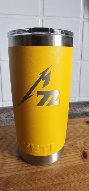 METALLICA M72 WORLD Tour Yeti Tumbler yellow Cup Tour 2023/24 ! Only ...