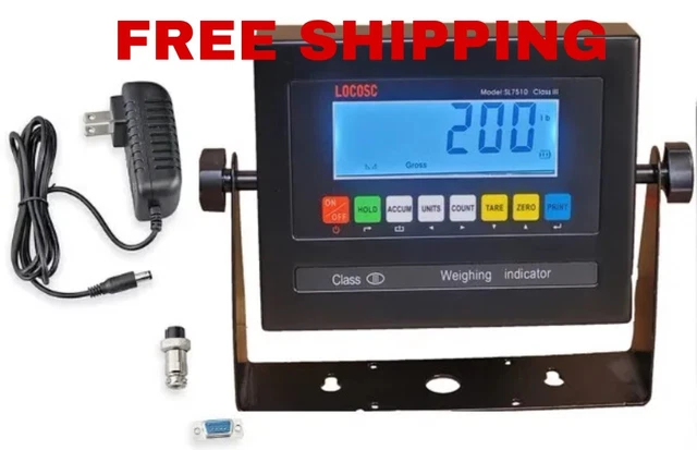 LP7510 LOCOSC WEIGHING Indicator / Counting Indicator / Scale Indicator ...