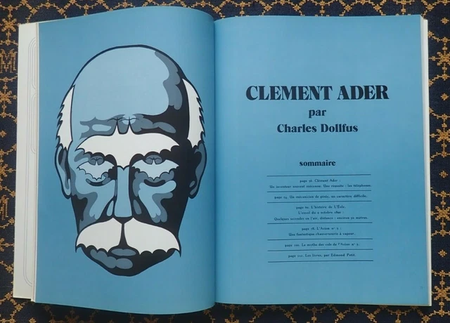 ICARE N°68~CLÉMENT ADER~L'ÉOLE~L'AVION N°3 : Fantastique Chauve-Souris ...