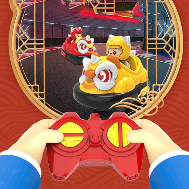 KIDS RC CAR with Driver RC Ejecting RC Battle Car Interaction Toy ...