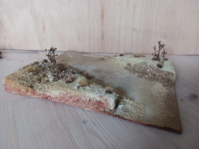 LARGE SCRATCH/HANDBUILT DIORAMA. Desert Scene.war Scenic,Scenery ...