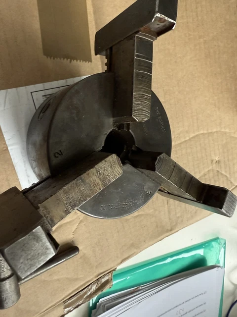BURNERD 4& 100MM 3 jaw chuck For lathes £104.67 - PicClick UK