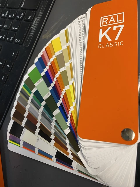 RAL K7 CLASSIC Color Fan Guide - RAL Classic Colors Reference Book $7. ...