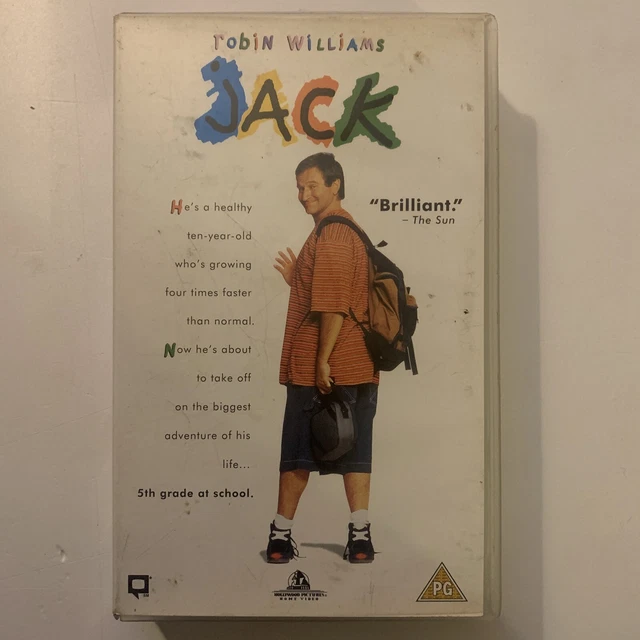 JACK - BIG Box VHS video tape - Cult Classic - Promotional Sample Copy ...