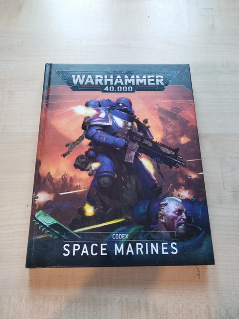 GAMES WORKSHOP WARHAMMER 40k Codex: Space Marines 10th Edition £25.00 ...