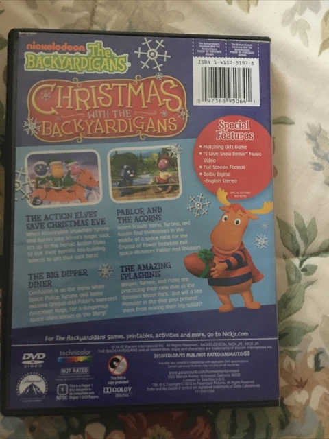 THE BACKYARDIGANS: CHRISTMAS with the Backyardigans (DVD, 2010) £6.79 ...