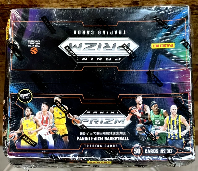2023-24 PANINI PRIZM EUROLEAGUE Basketball HOBBY BOX 50 Cards AUTOS?! WEMBY OVP! EUR 199,00 ...