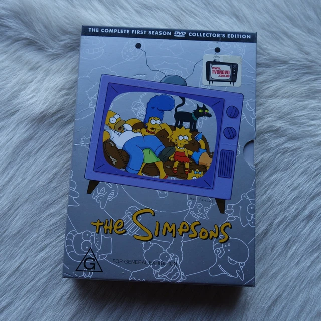 THE SIMPSONS COMPLETE First Season Simpsons Season 1 Tv Show Collectors ...