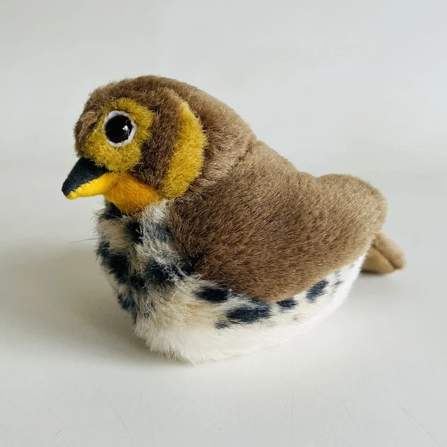 K & M International RSPB Wild Republic Song Thrush Bird Soft Toy *Label ...