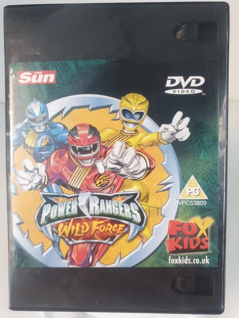 POWER RANGERS: WILD Force - Fox Kids - The Sun Special promo DVD ( 2003 ...