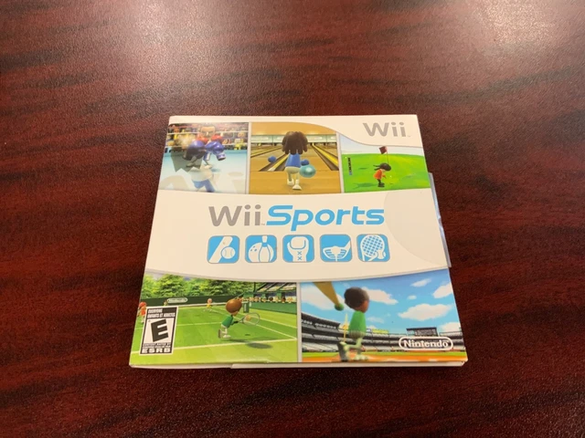 WII SPORTS (NINTENDO Wii, 2006) With Slipcover Clean Disc Original Game ...