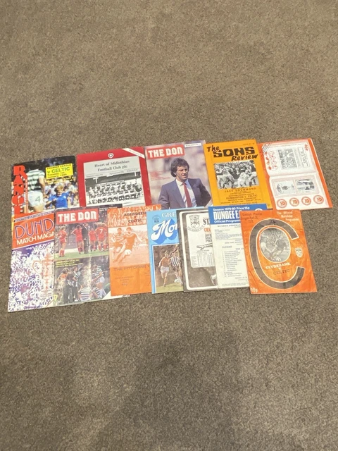 CELTIC AWAY PROGRAMME collection 1978 - 1985 £1.70 - PicClick UK
