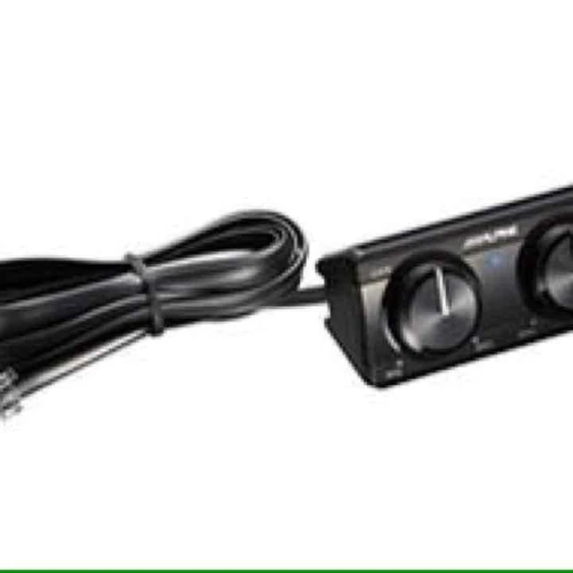 ALPINE 20CM CAISSON de Basse 150W Slim Front-Load avec Télécommande Usé ...