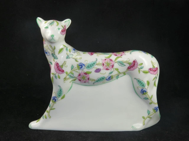 BONE CHINA MINTON Haddon Hall Animal Figurine LIONESS John Wadsworth B ...