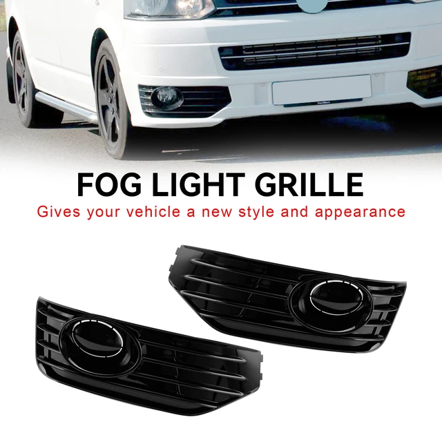 FOG LAMP LIGHT Cover Insert S-line Grill Pour VW T5 T5.1 2010-2015 ...