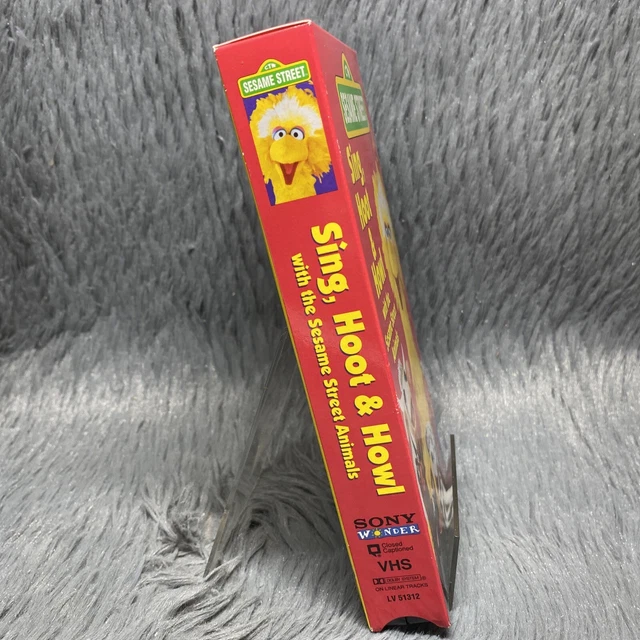 SESAME STREET SING Hoot & Howl VHS 1991 Jim Henson Songs Rare Kids ...