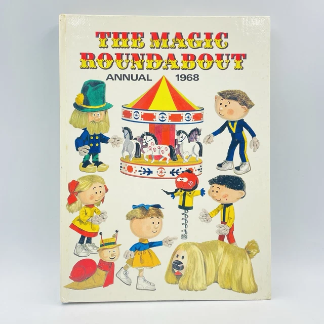 THE MAGIC ROUNDABOUT Annual 1968 Hardcover Book VGC Unmarked $29.89 ...