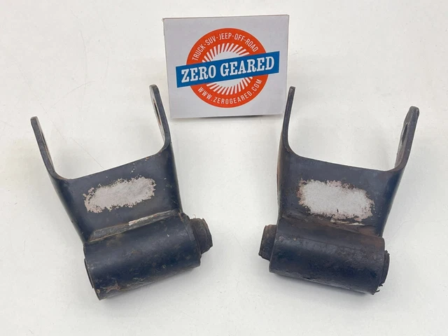 REAR LEAF SPRING Shackle Pair For 80-97 Ford F350 F250 Trucks $40.50 ...