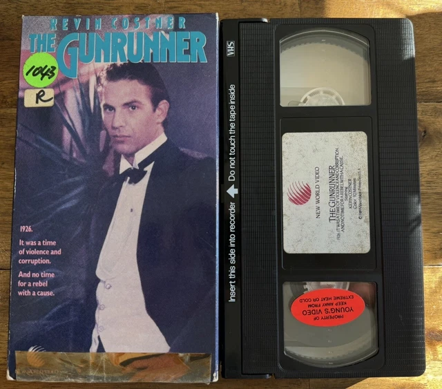 THE GUNRUNNER (1989) VHS - Kevin Costner New World Video £3.71 ...