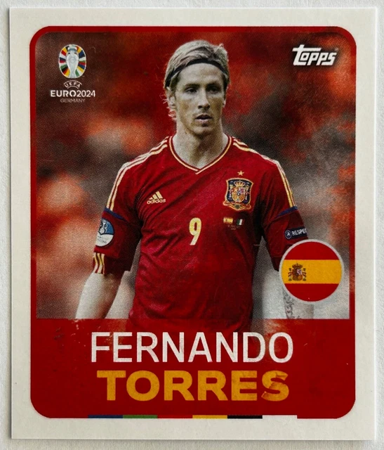 TOPPS UEFA EURO 2024 Single Sticker - FERNANDO TORRES (SPAIN) Euro ...