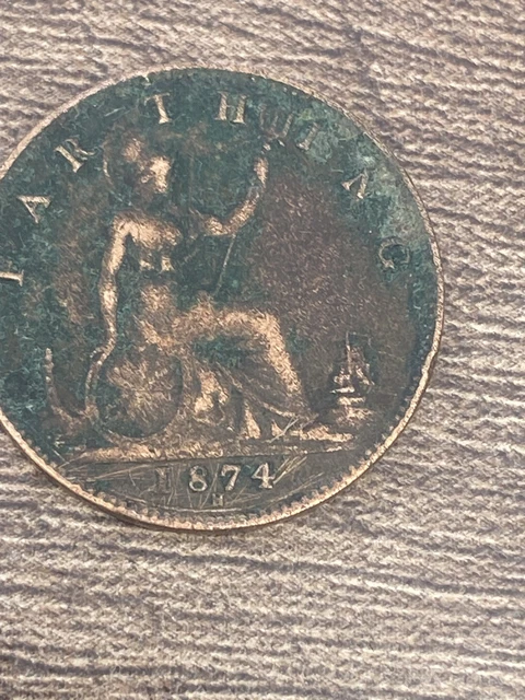 1874H VICTORIAN ERA Farthing Queen Victoria's Era Collectible £5.43 ...