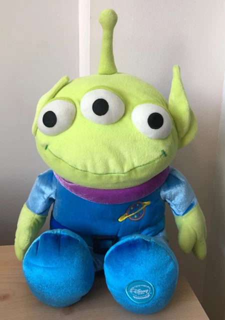 DISNEY STORE EXCLUSIVE stamped Toy Story Alien sitting plush £16.99 ...