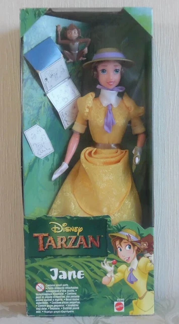 DISNEY MATTEL JANE porter Tarzan doll 1999 (NRFB)! Rare £75.00 - PicClick UK