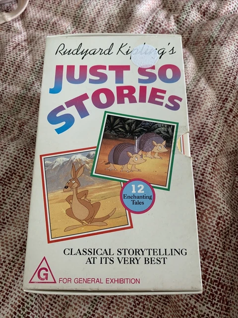 RICHARD KIPLINGS JUST So Stories VHS Tapes x 3 Box Set £18.40 - PicClick UK
