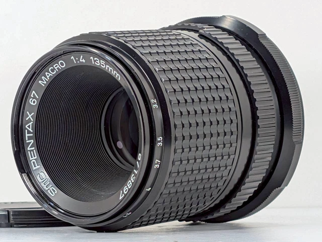 LENTE MACRO SMC PENTAX 67 135Mm F/4 Modelo Tardío 6X7 67 II JP EUR 143 ...