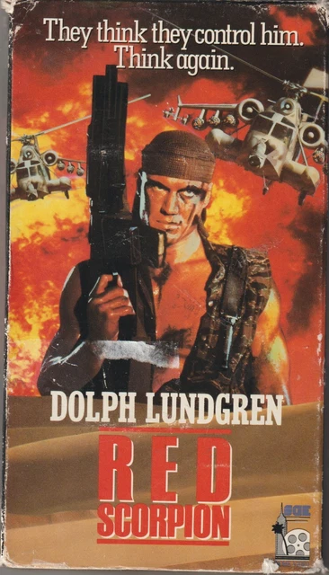 RED SCORPION (VHS) Dolph Lundgren £4.47 - PicClick UK
