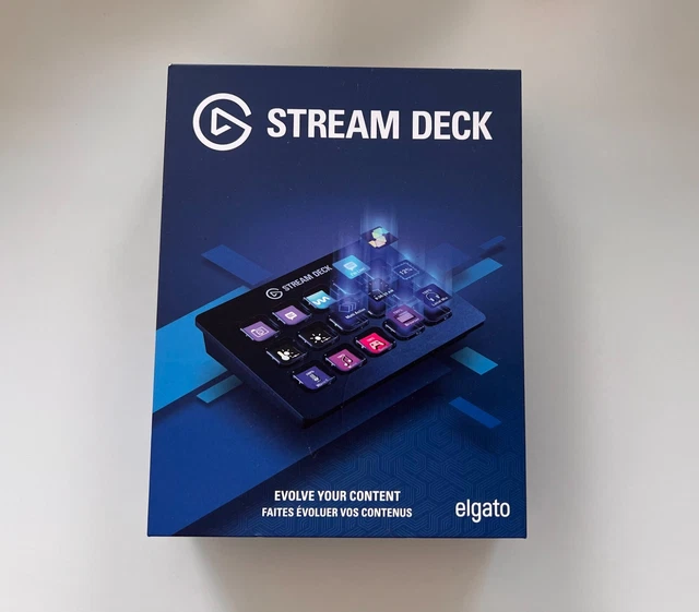ELGATO STREAM DECK Studio Controller, 15 keys (Classic) - Black £109.00 ...