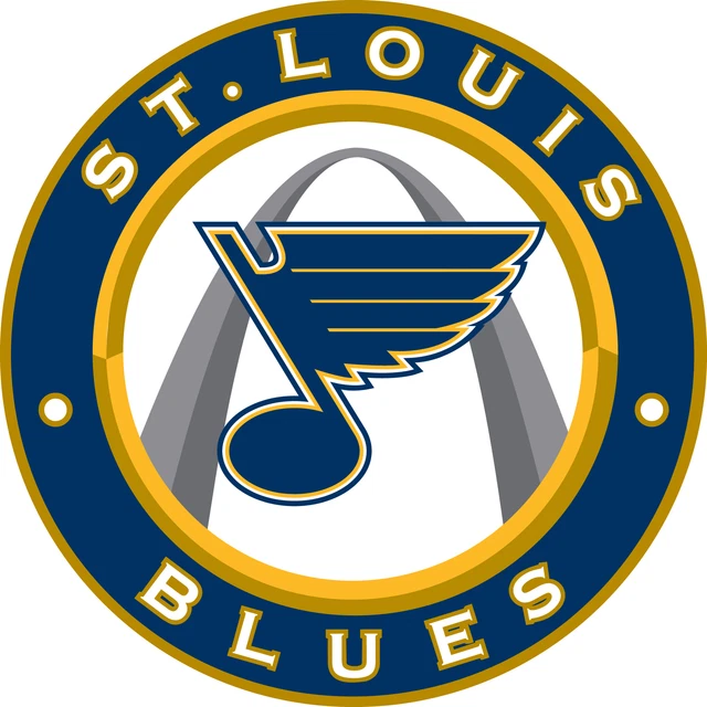 ST LOUIS BLUES Circle Logo Sticker / Vinyl Decal |10 Sizes! TRACKING ...