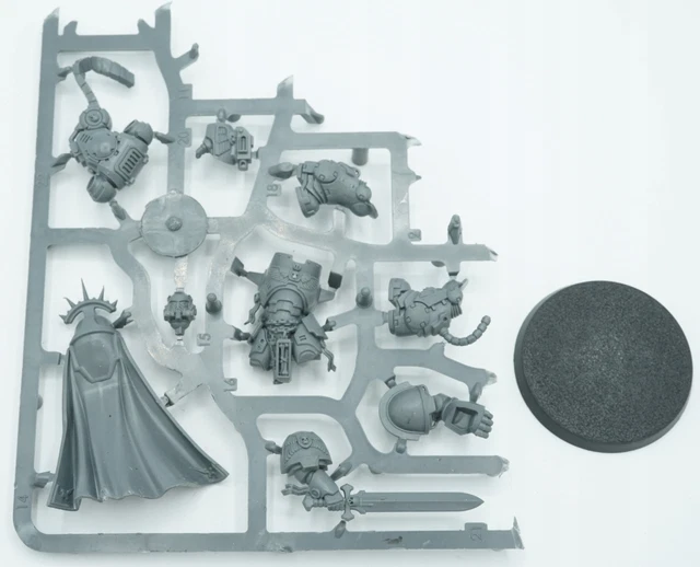 WARHAMMER 40K DARK Imperium Primaris Gravis Captain miniatura plastica ...