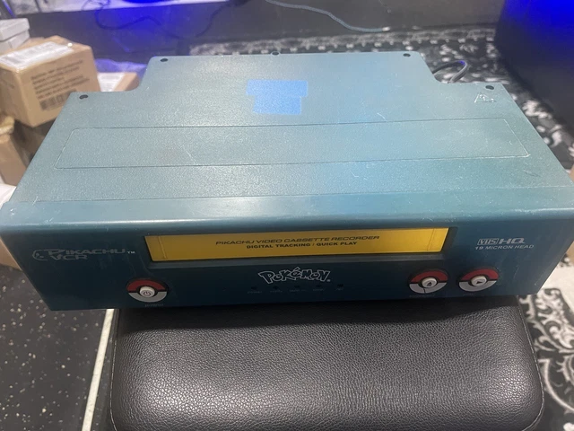 VINTAGE POKÉMON PIKACHU Vcr Pk240D - Vhs Player No Remote Rare (Tested ...