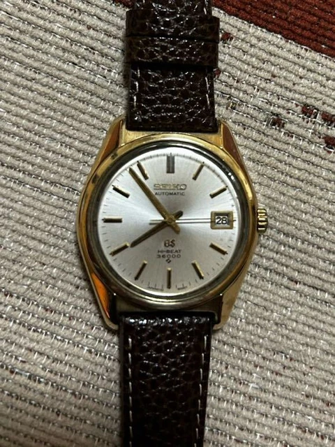 MONTRE AUTOMATIQUE ANCIENNE Grand Seiko 6145-8000 GS fabriquée en mars 1969 EUR 1.206,11 ...