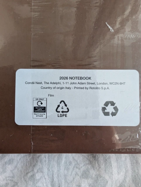 VOGUE UK OCTOBER 2025 Notebook £7.59 - PicClick UK