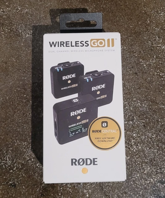 RODE WIRELESS GO II Dual Channel Wireless Microphone System New In Box ...