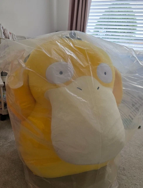 OFFICIAL POKEMON CENTER Giant Life-Size Psyduck- Poké Plush - 31 Inch ...