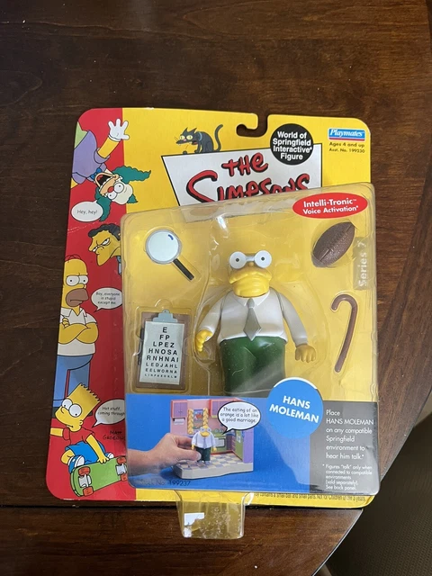 FIGURA DE ACCIÓN HANS MOLEMAN Simpson WoS 199237 World Springfield 2001 ...