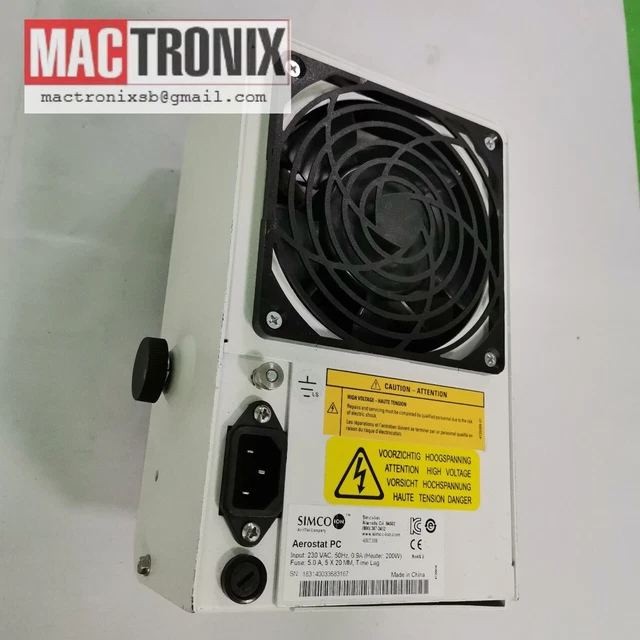 SIMCO-ION 4003368 AEROSTAT PC Ionizing Air Blower 230V 50Hz For Canon ...