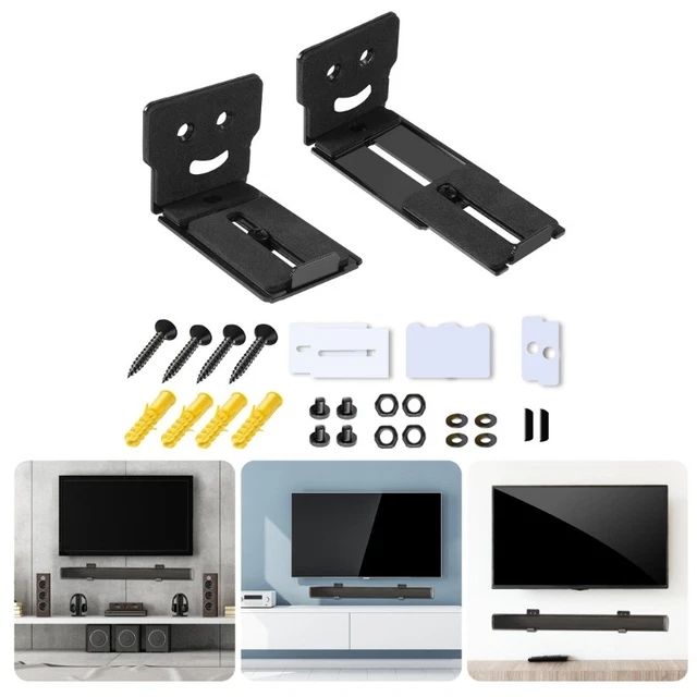 MULTIPLE BRAND METAL Slide Rail For Home Theater Sound System Accessory ...