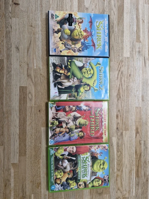SHREK COMPLETE COLLECTION DVD Set 1-4 £8.00 - PicClick UK