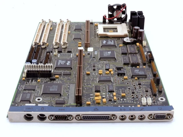 SIEMENS NIXDORF SYSTEM Board D912 Lpx Mainboard Socket 5 Intel Chip ...