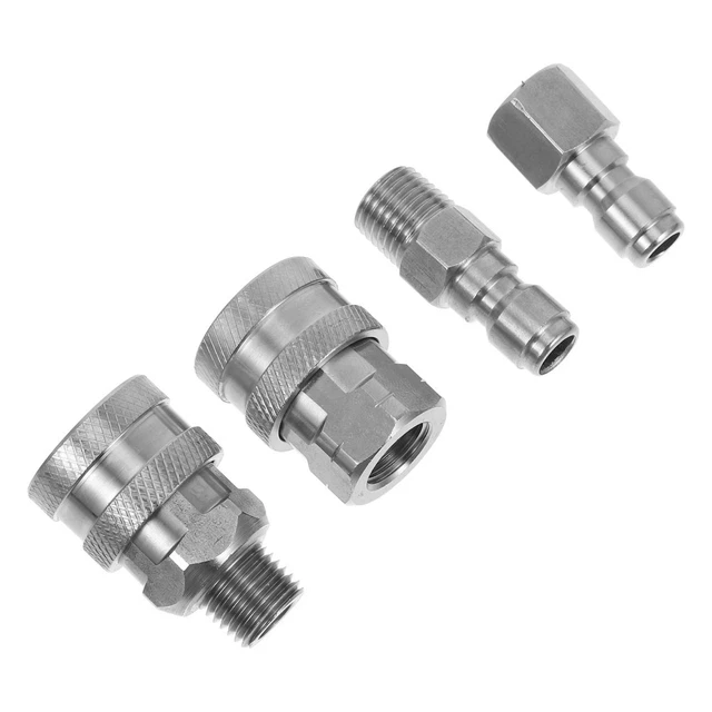 PRESSURE WASHER QUICK Connect Fitting Swivel Garden Hose Disconnect $33 ...