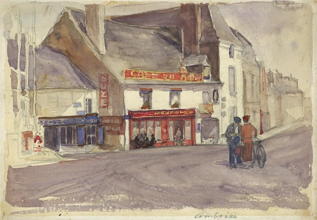 ROLAND BATCHELOR (1889-1990) Watercolour Painting - Amboise France £100 ...