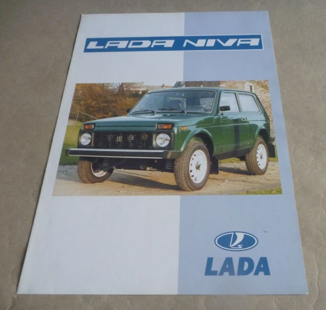 LADA NIVA 4X4 Catalogue Brochure Folder Prospekt Dépliant Pub Document ...